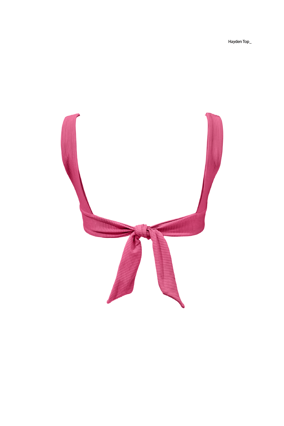 Hayden Top Rose Align Swim